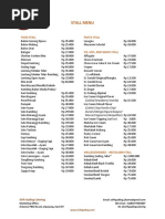 Menu Fork Bakery and Grill Bandung | PDF