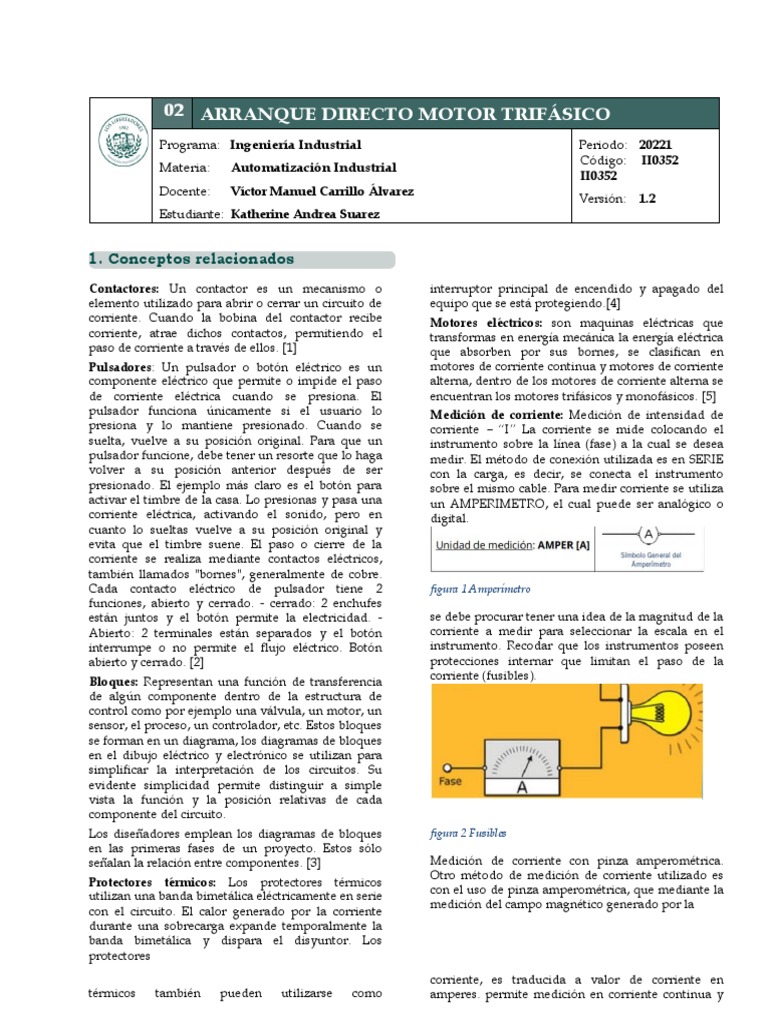02 Laboratorio 2 Motores | PDF