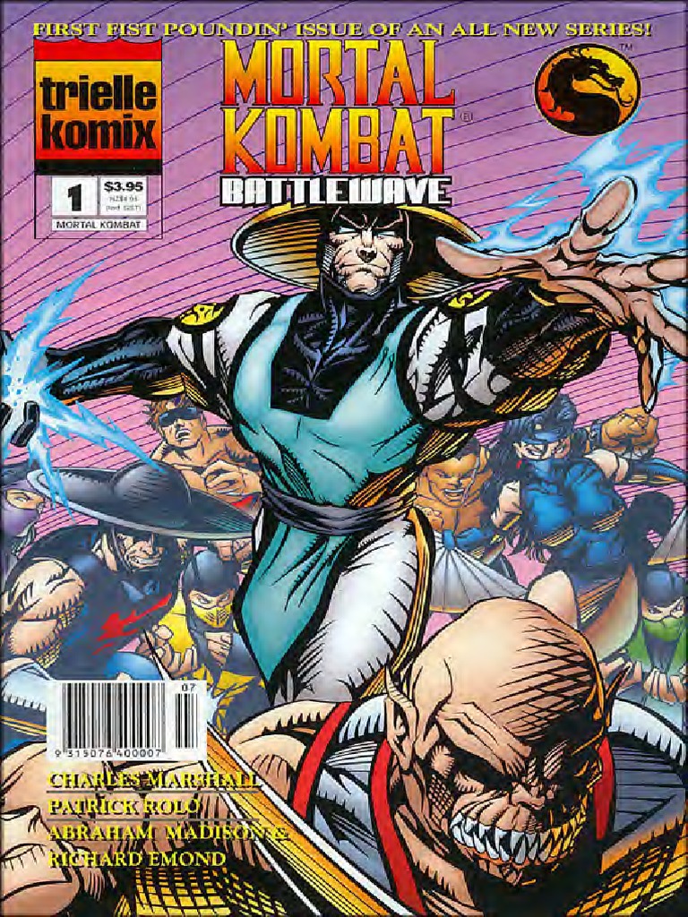 Mortal Kombat - Battlewave 01 (Apr 1995) | PDF