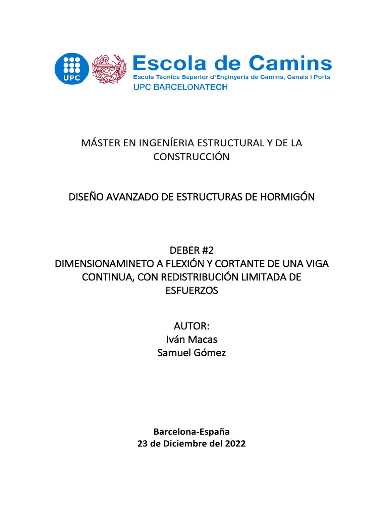 Diseño - Flexión Cortante | PDF | Viga (Estructura) | Doblar