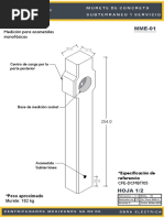Catálogo de Postes y Registros CENMEX | PDF | Rieles | Ingeniería de ...