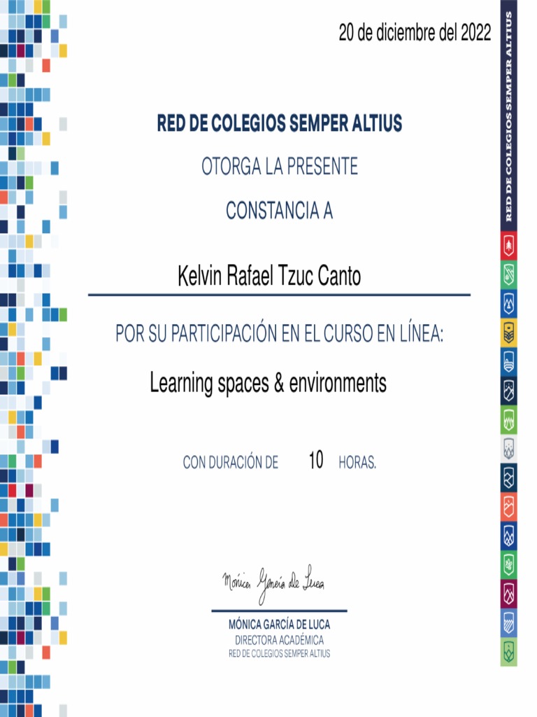 Constancia-Kelvin Rafael Tzuc Canto - Learning Spaces and Environments ...