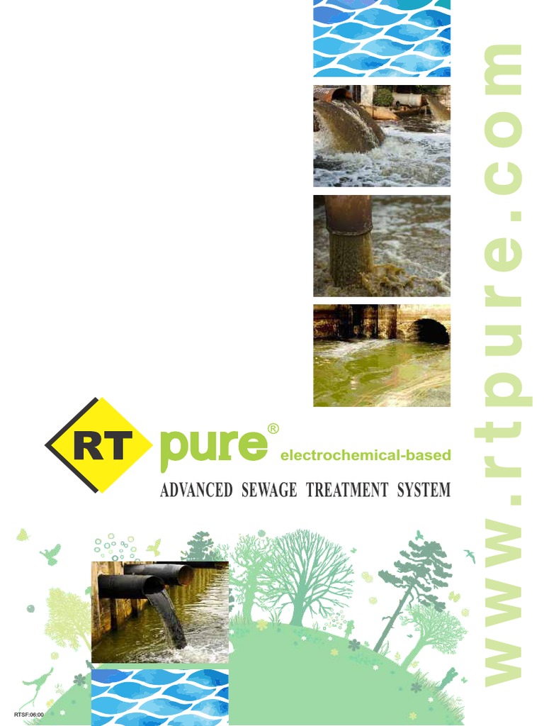 RT Pure Electrochemical Sewage Treatment Systems Brochure | PDF | Sewage Treatment | Materials