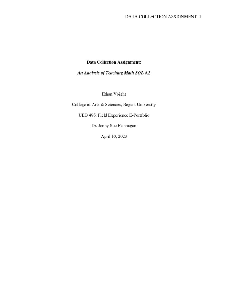 Data Collection For Weebly | PDF | Cognition | Cognitive Science