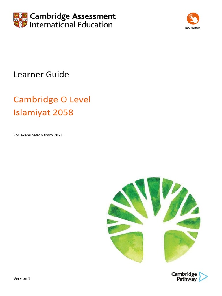 2058 Learner Guide (For - Examination) | PDF | Prophets And Messengers ...