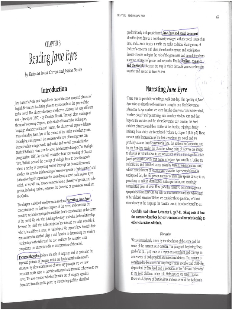 Jane Eyre Chapter | PDF