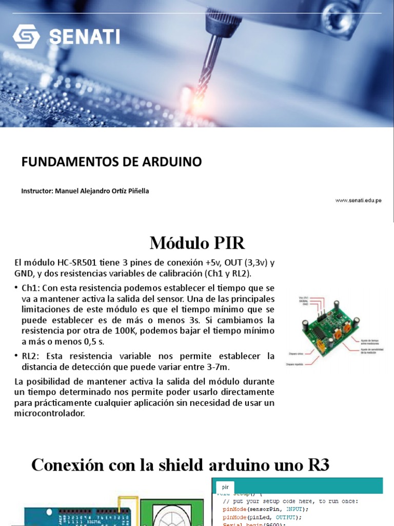 Fundamentos de Arduino: Una introducción completa a la programación y conexión de sensores | PDF ...