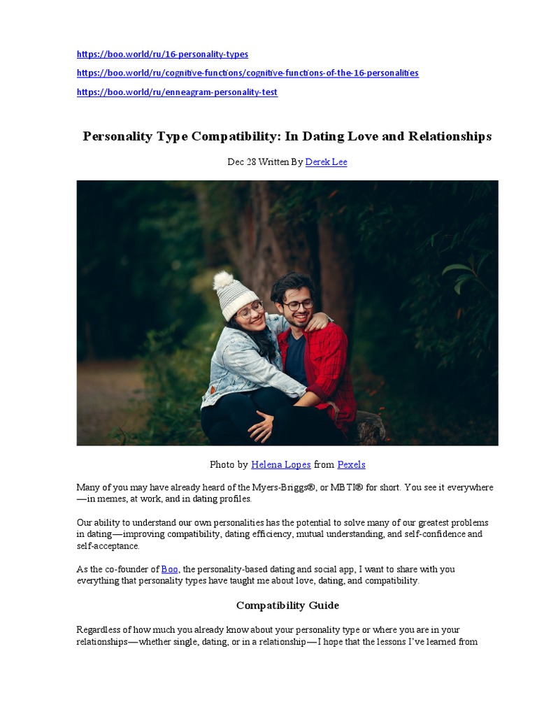 Boo Guide | PDF | Personality Type | Extraversion And Introversion