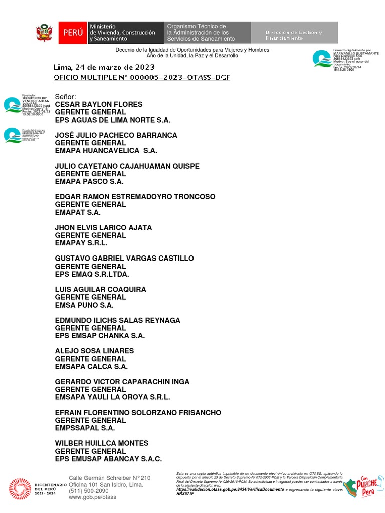 Oficio Multiple-000005-2023-Dgf | PDF