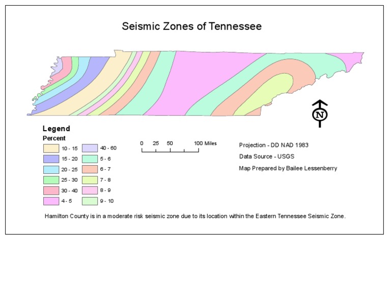 Seismic Zones of TN 1 | PDF
