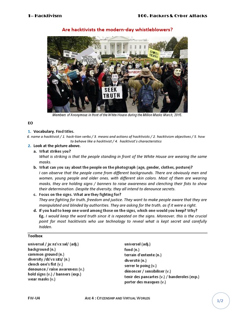 100.hackers & Cyber Attacks | PDF | Security Hacker | White Hat ...