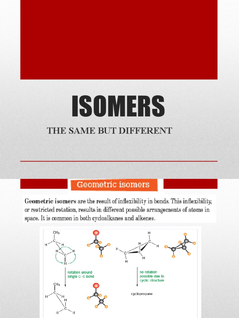 ISOMERS | PDF
