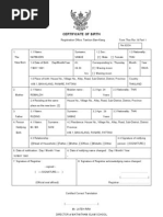 Name Declaration Form Template | PDF