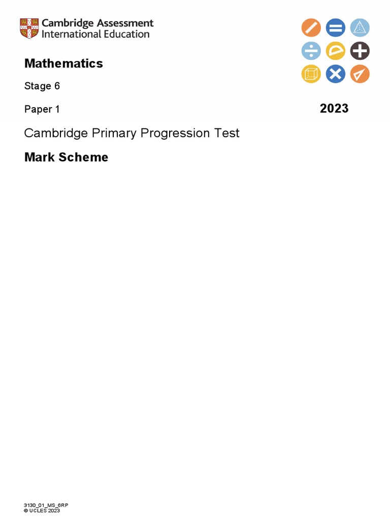 3130 01 MS 6RP AFP tcm142-665794 | PDF | Numbers | Significant Figures