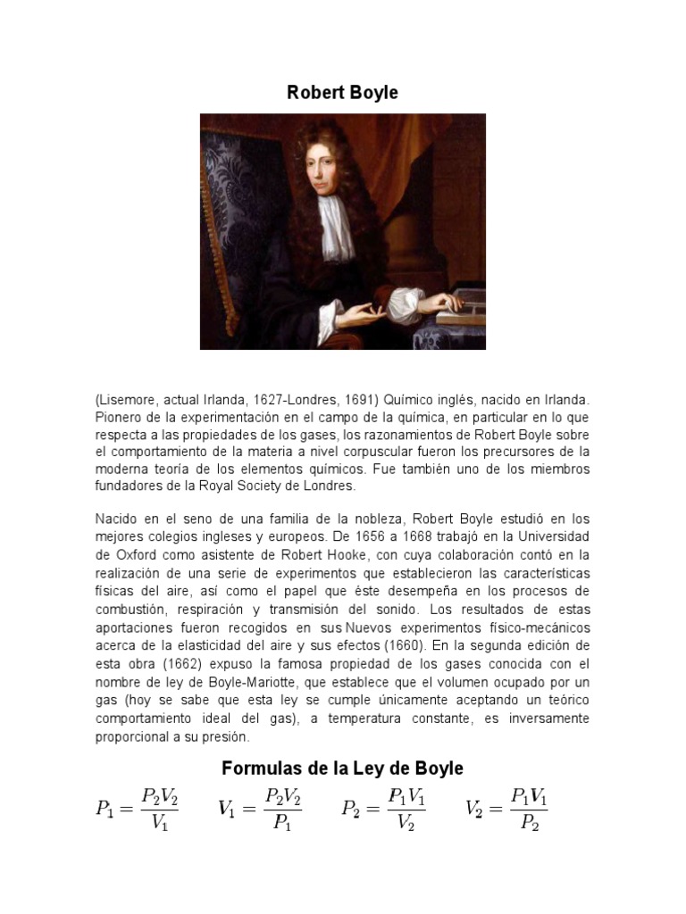 Robert Boyle | PDF