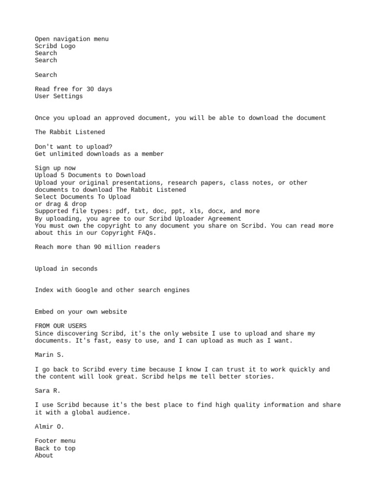 Open Navigation Menu | PDF