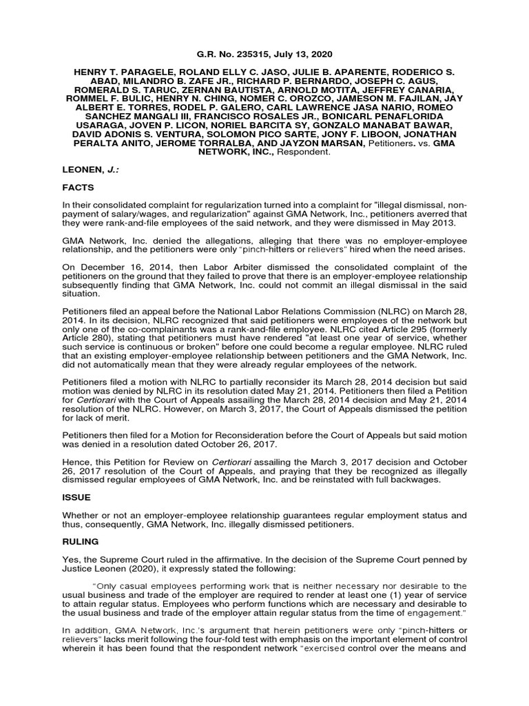 Case Digests | PDF | Certiorari | Appellate Court