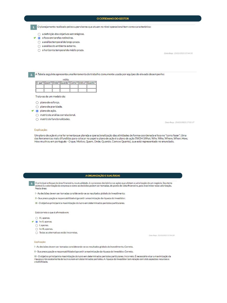 PRINCÍPIOS DE GESTÃO-Teste de Conhecimento-RESOLVIDO | PDF PRINCÍPIOS DE GESTÃO-Teste de Conhecimento-RESOLVIDO | PDF