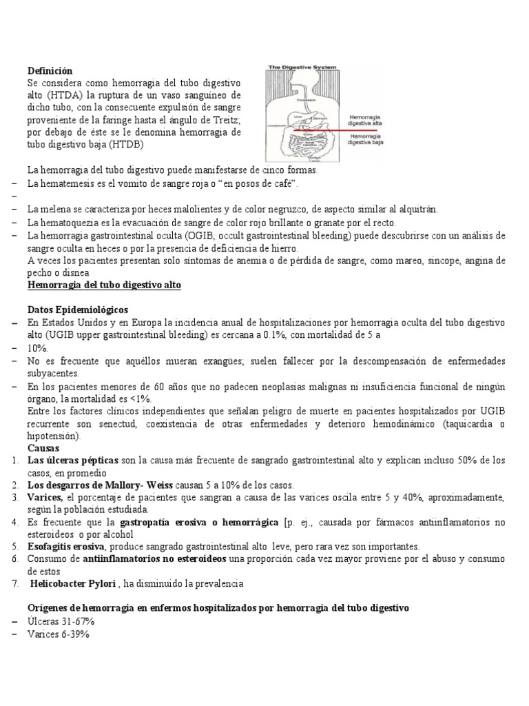Melena y heces negras alquitranadas | PDF | Medicina | Enfermedades y ...