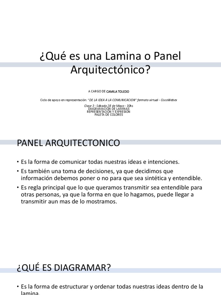Qué Es Una Lamina o Panel Arquitectónico | Descargar gratis PDF | Información | Ciencia cognitiva