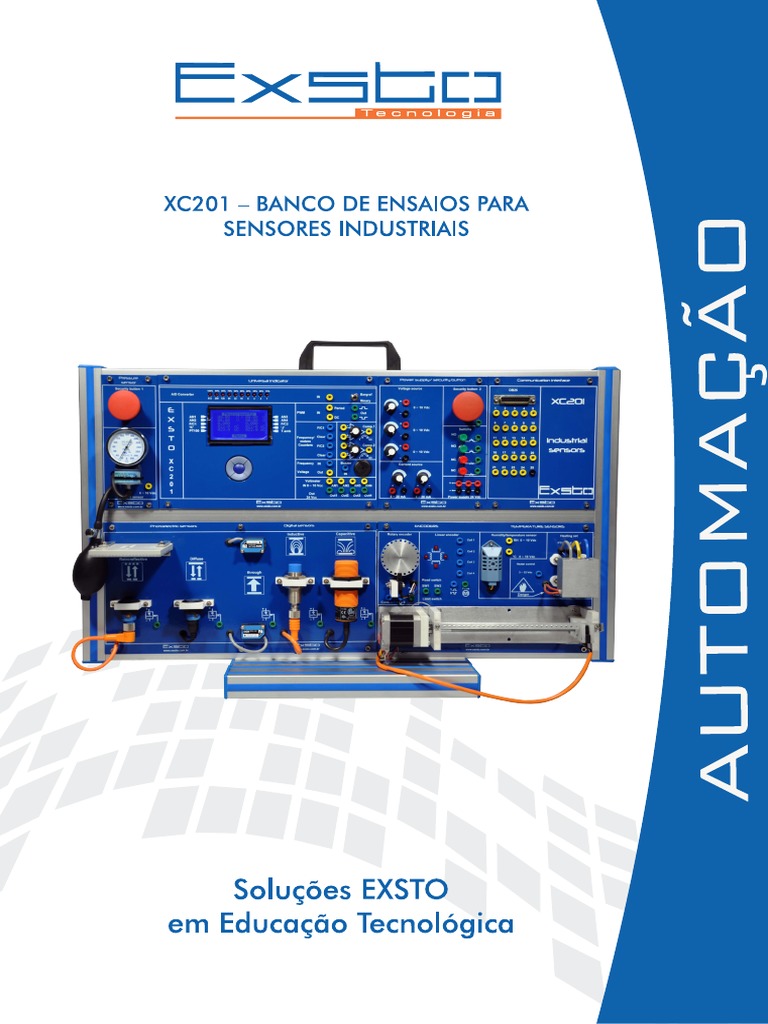 Xc201-Banco de Ensaios para Sensores Industriais | PDF