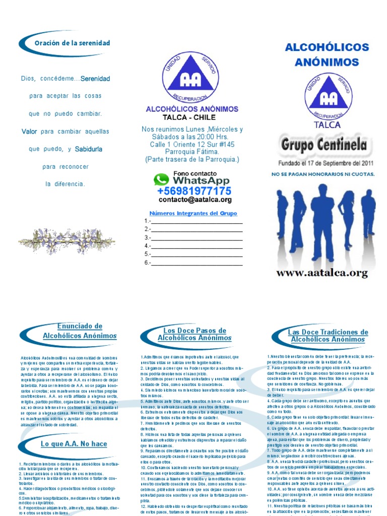 Folleto Aa | PDF