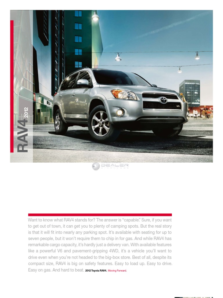 2012 Rav4 | PDF | Anti Lock Braking System | Airbag