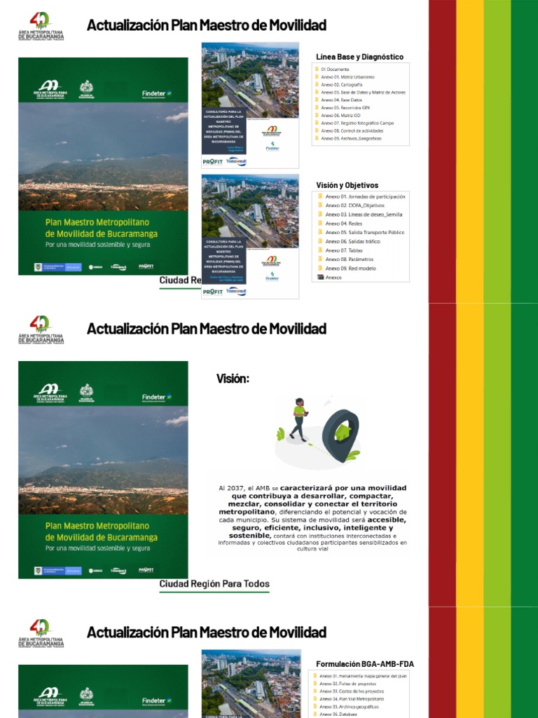 Plan Maestro de Movilidad Bucaramanga | PDF