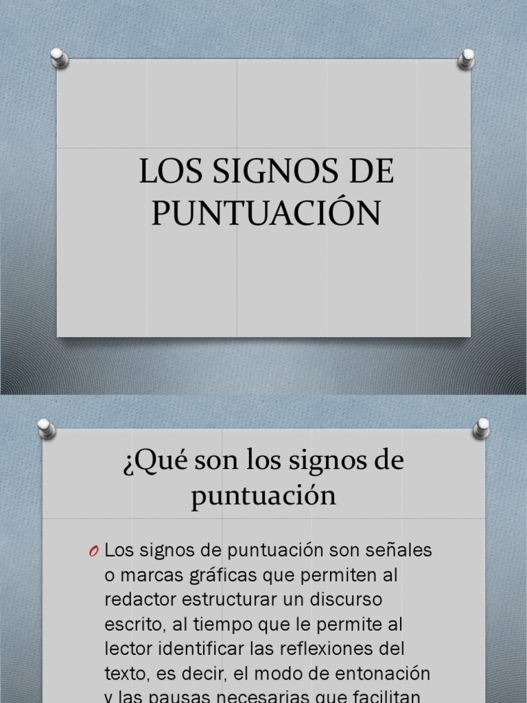 Tipos y Funciones de Signos de Puntuación | PDF