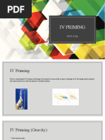 Spiking and Priming IV Tubing Guide | PDF | Intravenous Therapy ...