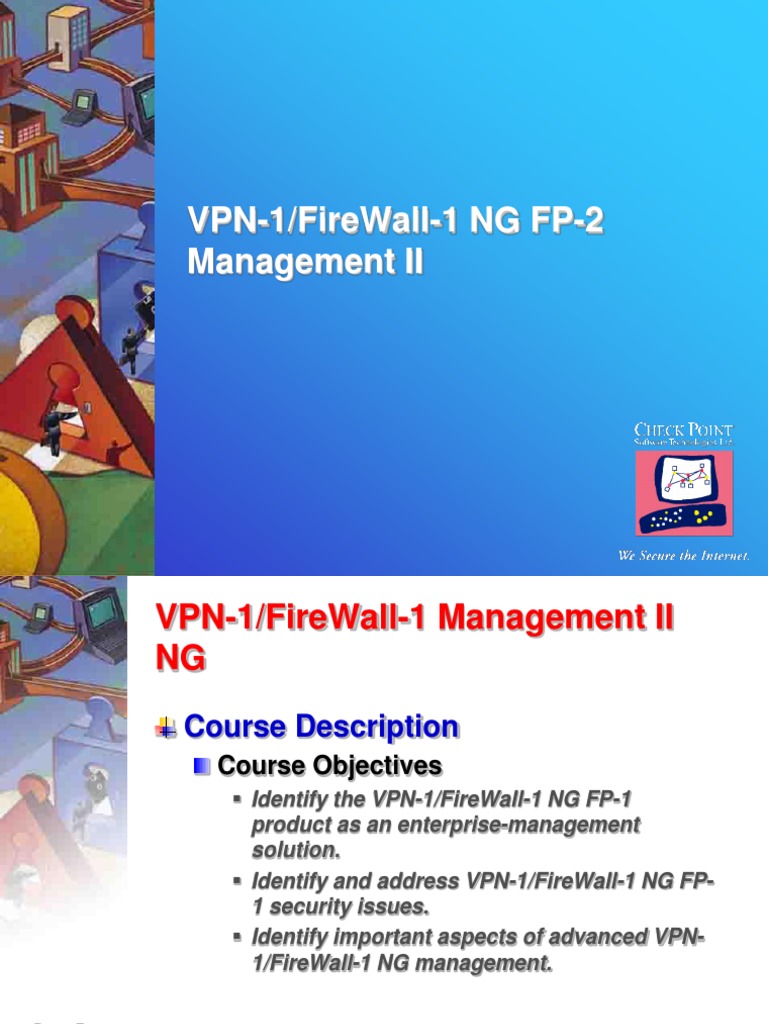 Checkpoint VPN-1 FireWall-1 NG Management II Instructors Slides | PDF ...