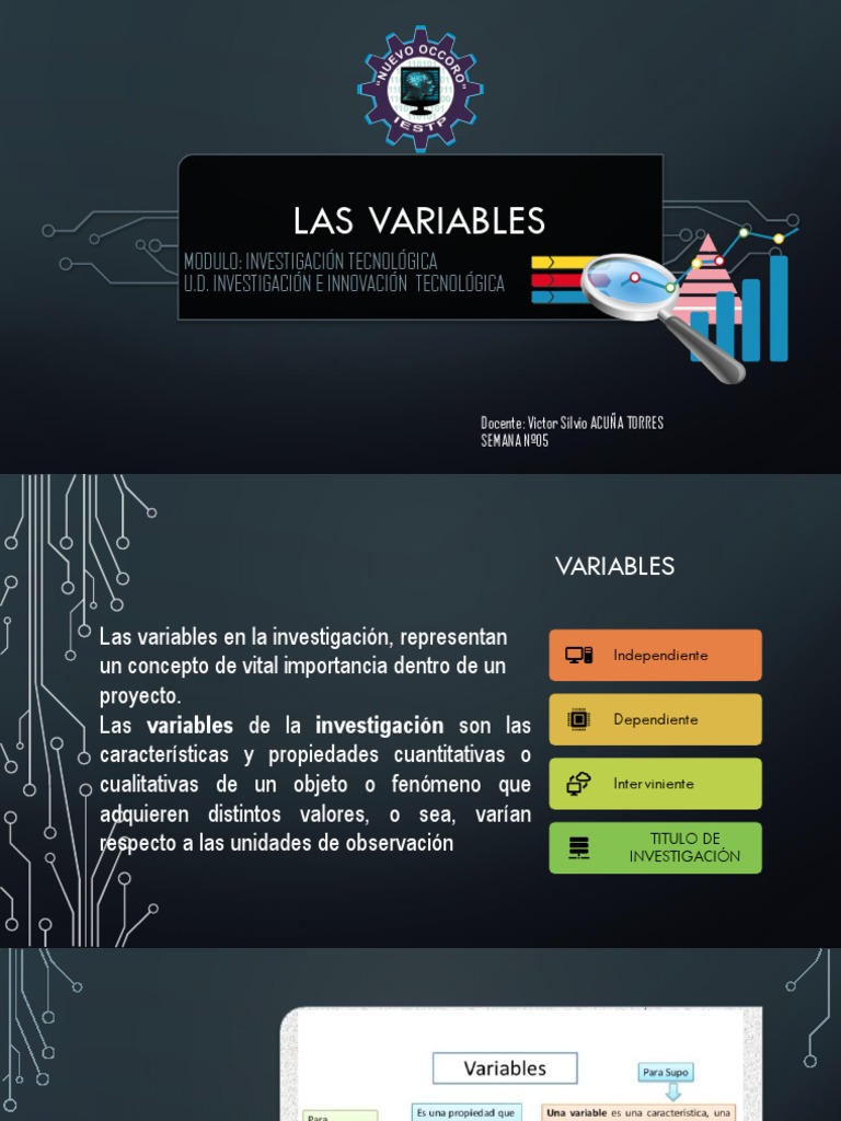 Las Variables SEM Nº05 | PDF