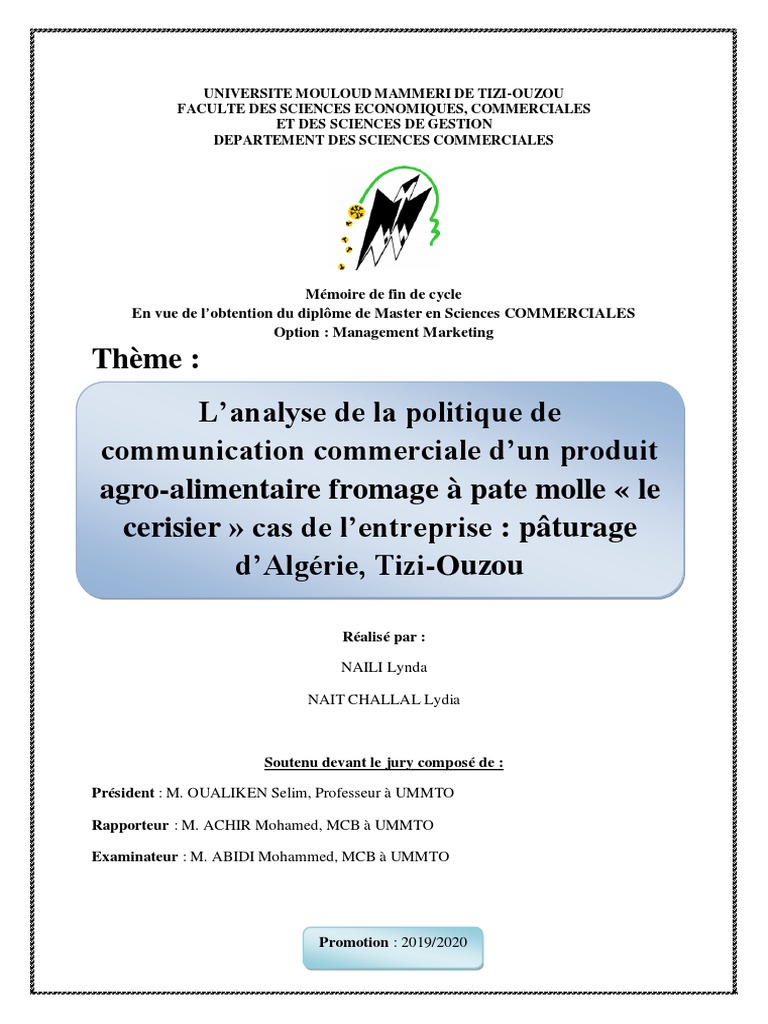 Mémoire Final | PDF