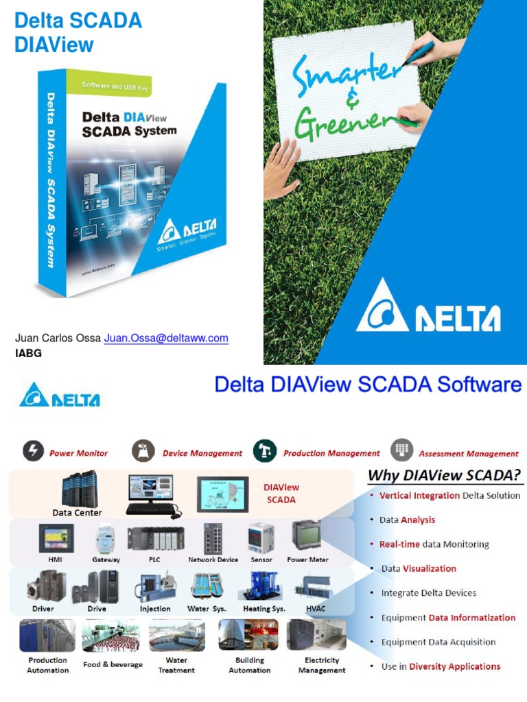 Delta Scada Diaview: Juan Carlos Ossa | PDF | Scada | Lenguaje de escritura