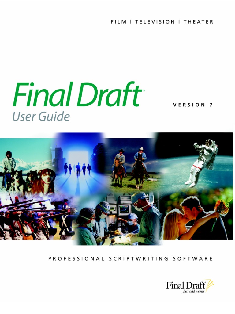 Final Draft 7 User Guide | PDF | Computer Program | Programming
