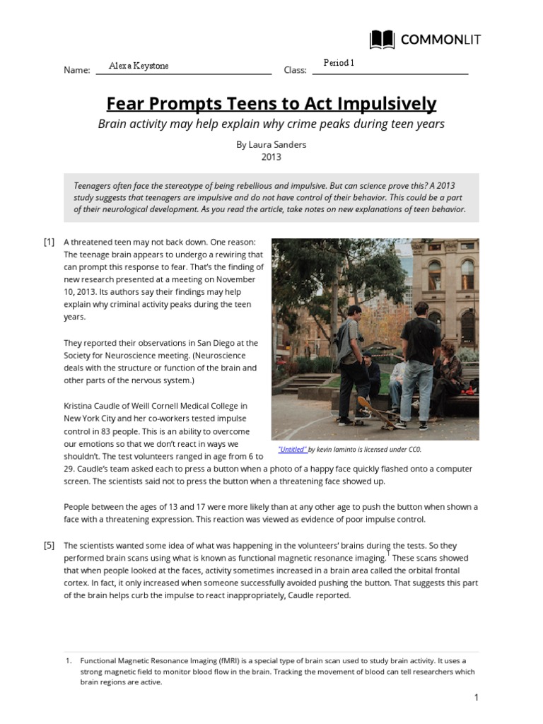 Kami Export - Alexa Keystone - Fear - Prompts - Teens - To - Act ...