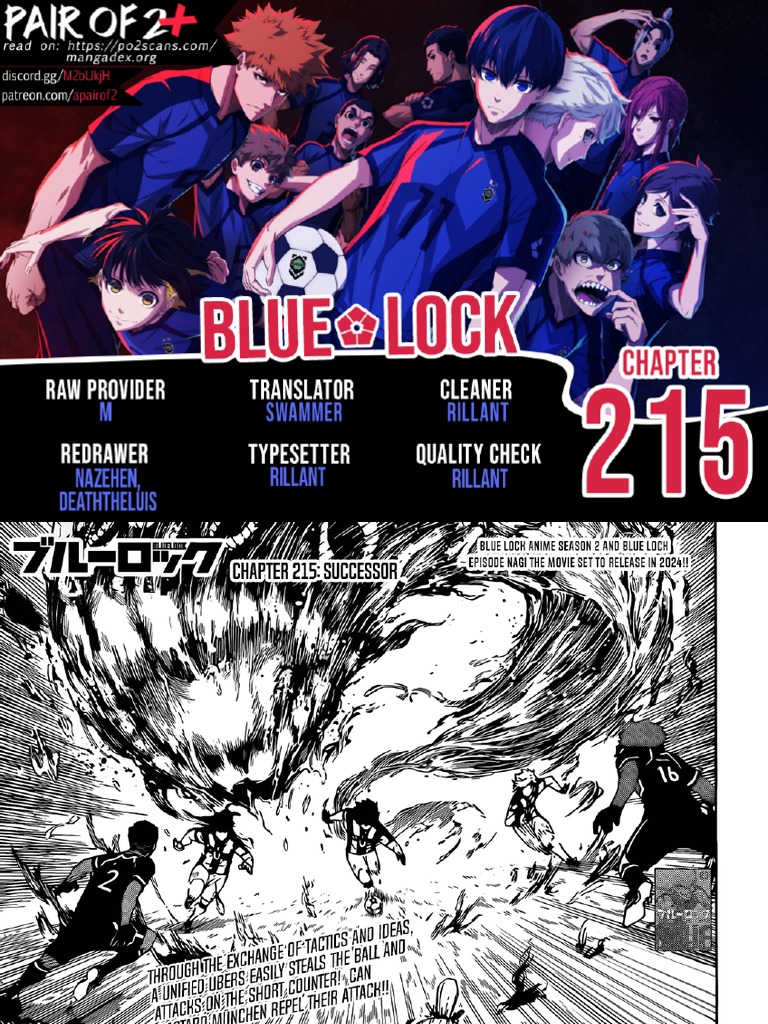 Blue Lock CH - 215 @manga - Infinite | PDF