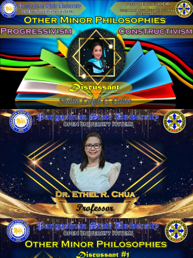 Philosophies of Education | PDF | Constructivism (Philosophy Of Education) | Learning