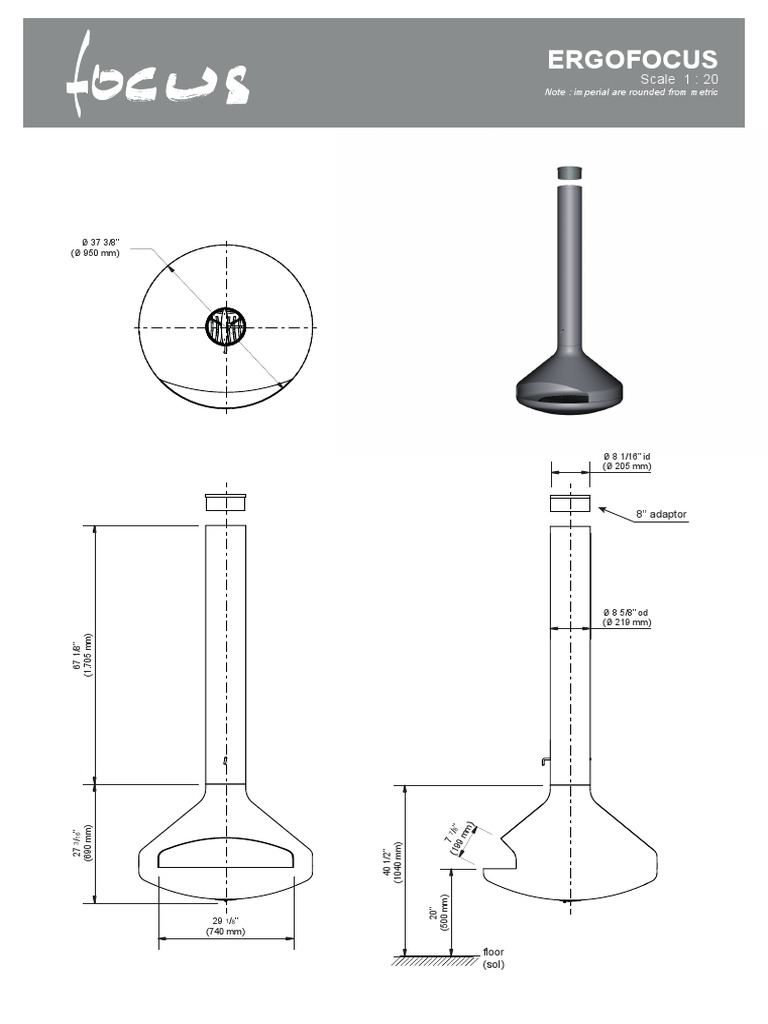 Ergofocus Dimensiones | PDF