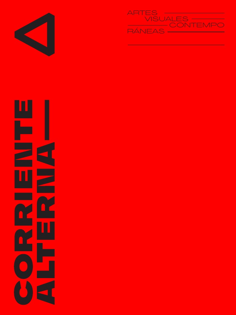 Brochure Artes Visuales Contemporáneas | PDF | Diseño | Arte de performance