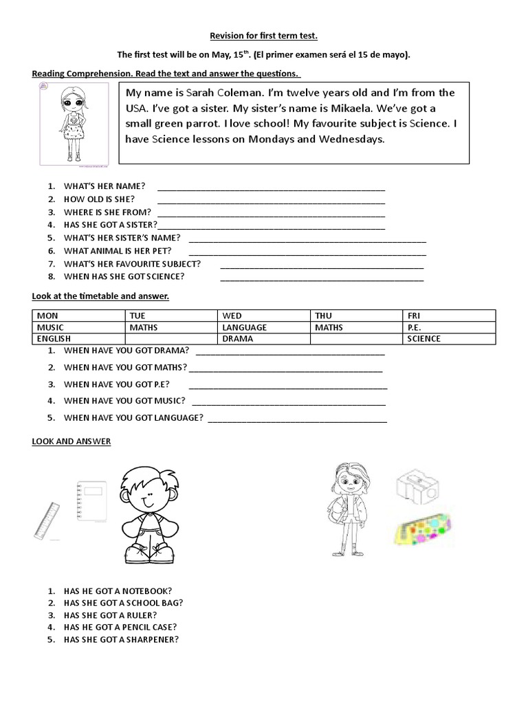 Reading Comprehension for Kids | PDF