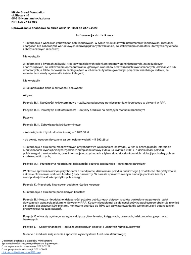 MKate SF2020 Noty | PDF