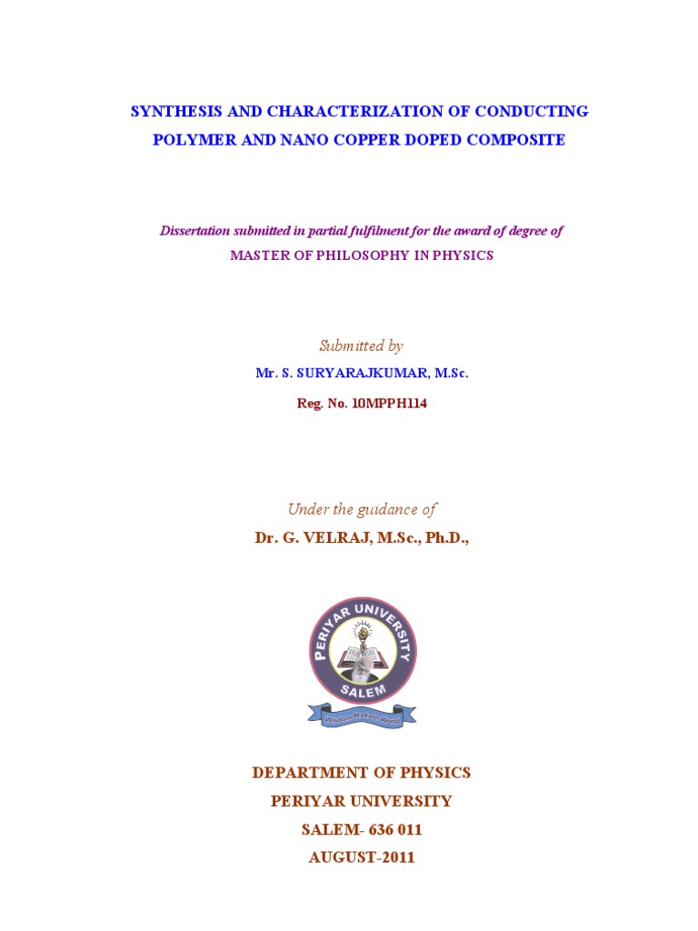 Polypyrrole | PDF | Infrared Spectroscopy | Electrical Resistivity And ...