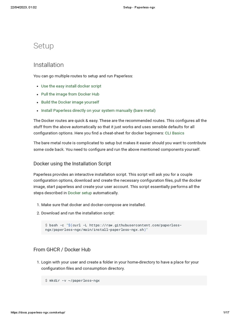 Setup: Installation | PDF | Postgre Sql | Software Engineering