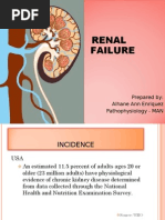 Pathophysiology of Acute Renal Failure | PDF | Kidney | Angiotensin