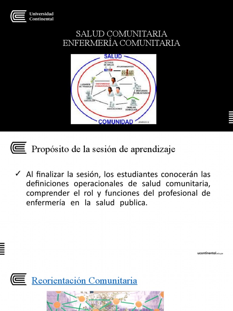 Rol de la Enfermería en Salud Comunitaria | PDF | Enfermería | Salud ...