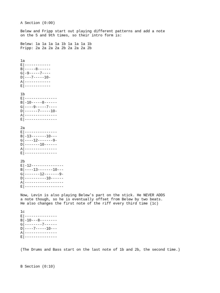 Neal Jack and Me Tab | PDF | Musical Forms | Elements Of Music