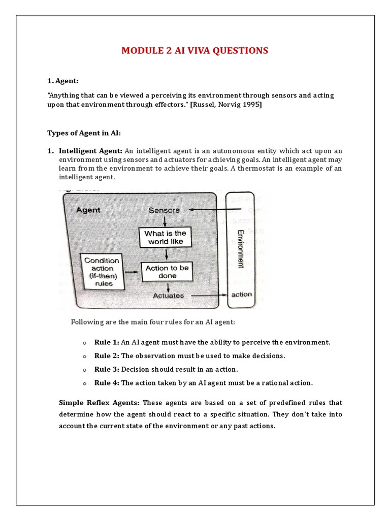 Module 2 Ai Viva Questions | PDF | Computer Science | Applied Mathematics