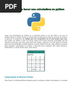 Python Tkinter PDF | PDF | Ventana (informática) | Python (lenguaje de ...