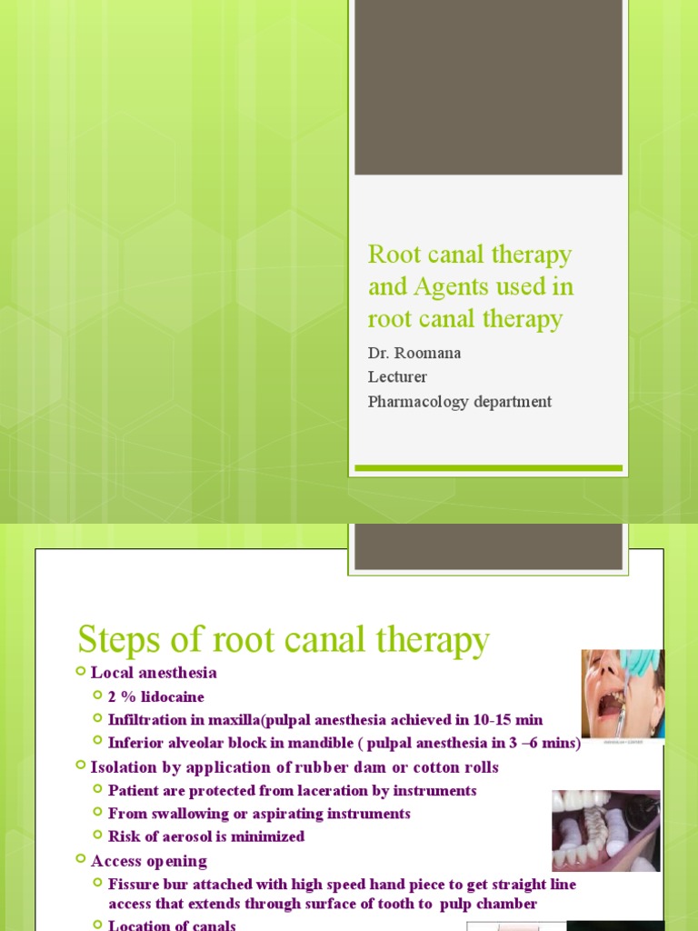 Root Canal Therapy | PDF | Ethylenediaminetetraacetic Acid | Chemistry